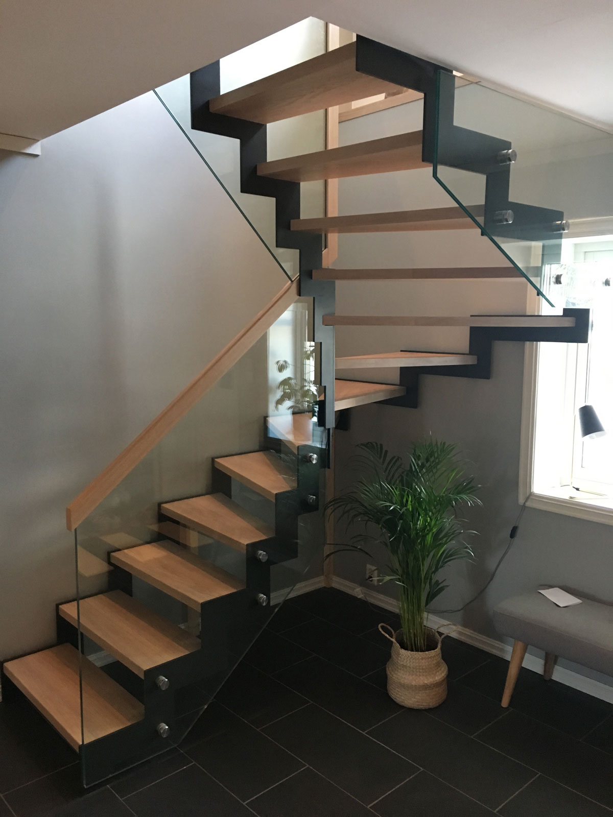 Kompakt designtrapp - våre leveranser | Nytrapp.no