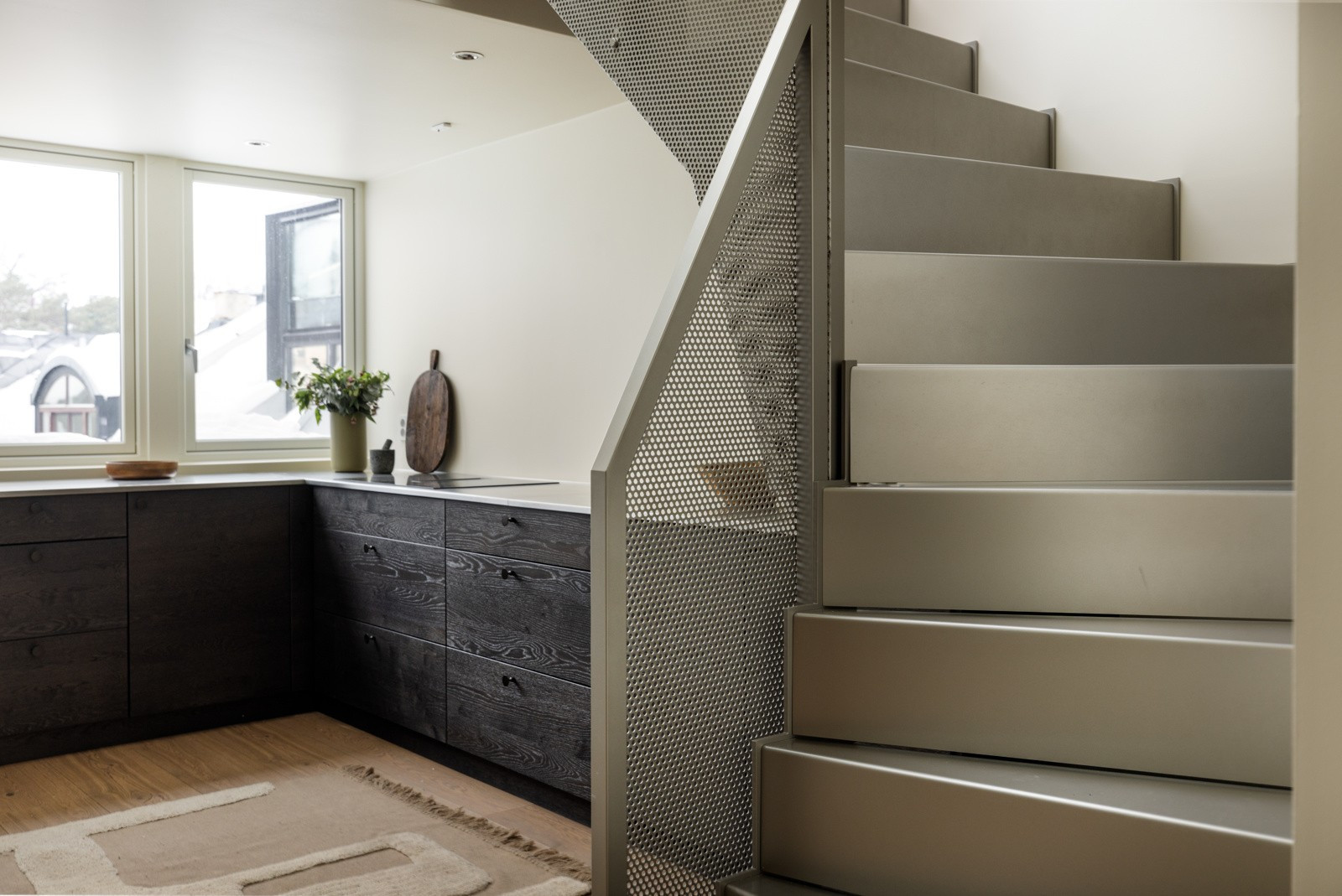 Trapper med ståltrinn - våre leveranser | Nytrapp.no